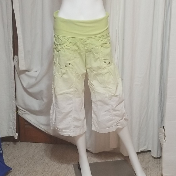 Lilly Mason | Pants & Jumpsuits | 525lilly Mason Ombre Green To White ...